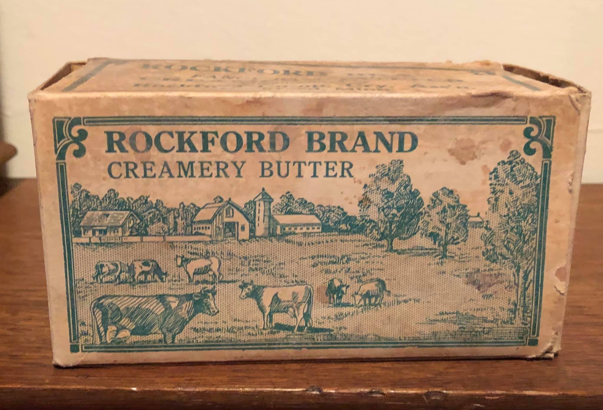 Rockford Co-op Creamery Butter | Rockford Area Historical Society